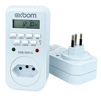 Temporizador Digital Programável Timer Automático Bivolt 110/220v 10A ...