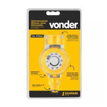 Temporizador Manual Para Irrigação Hortas e Jardins Vonder - Timer para ...