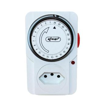 Temporizador Tomada Bivolt Timer 24 Horas Programação Mecânico - KNUP ...