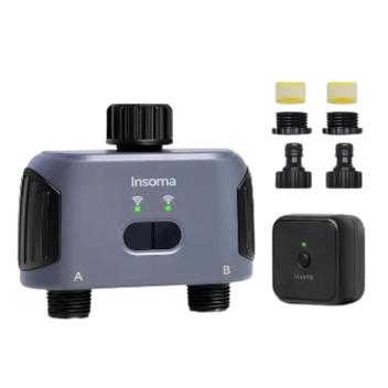 Temporizador wi-fi para irrigação com 2 saídas - insoma - Timer para ...