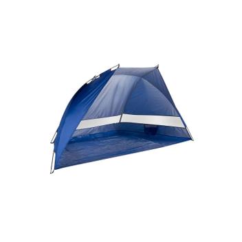 Tenda de praia à prova de vento com proteção solar +50 genérica ...