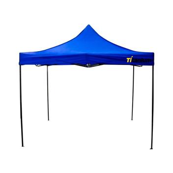 Tenda Gazebo Azul 3x3 Metros Articulada 100% Poliester Tubo Aco 0,7mm ...