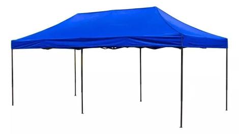 Tenda Gazebo Sanfonada Dobrável Pagoda 3x6 Azul Kala - Gazebo ...
