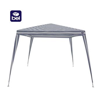Tenda Gazebo Tubular 3m x 3m Polietileno Azul e Branca Bel - Gazebo ...