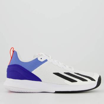 Tênis Adidas Courtflash Speed Branco e Azul - Tênis Esportivo ...