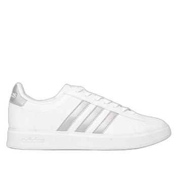 Tênis Adidas Grand Court Base 2.0 Feminino - Prata - Tênis Esportivo ...