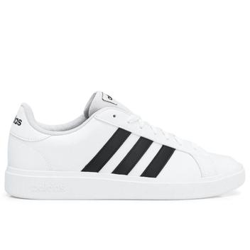 Tênis Adidas Grand Court TD Lifestyle Branco e Preto - Tênis Esportivo ...