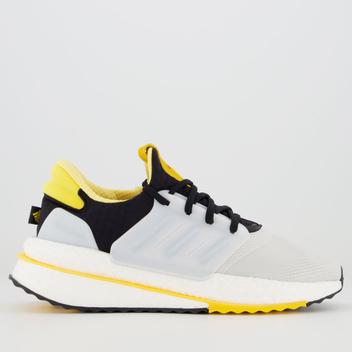 Tênis Adidas X_Plrboost Cinza Preto e Amarelo - Tênis de Corrida ...