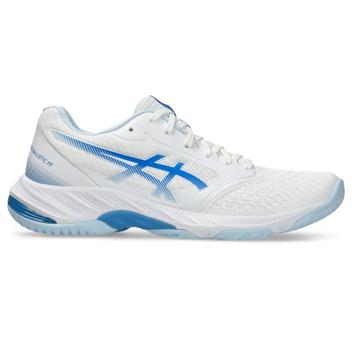 Tênis ASICS Netburner Ballistic FF 3 - Feminino - Branco/Azul - Tênis Esportivo - Magazine Luiza