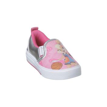 Tênis Calce Fácil Infantil Feminino Alive Space Jam Ortopé Metalizado ...