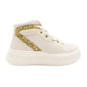 Tênis cano alto infantil feminino LPS FUN 329.010 Off White - world ...