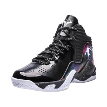 Tênis De Basquete Masculino De Cano Alto Roxo Respirável Tênis De ...