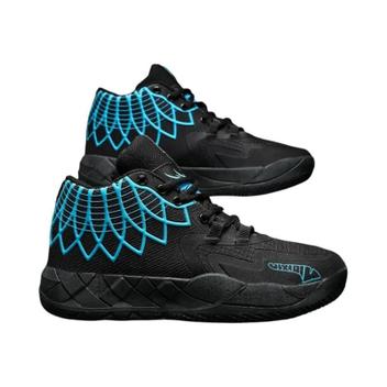 Tênis De Basquete Masculino Roxo De Cano Alto 2025 Moda Antiderrapante ...