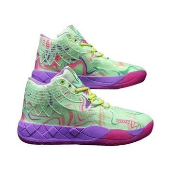 Tênis De Basquete Masculino Roxo De Cano Alto 2025 Moda Antiderrapante ...