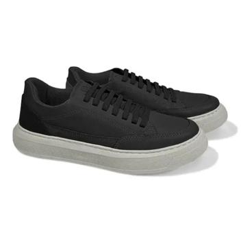 Tênis Em Couro Com Elástico Casual Conforto Ogochi - Tênis Masculino ...