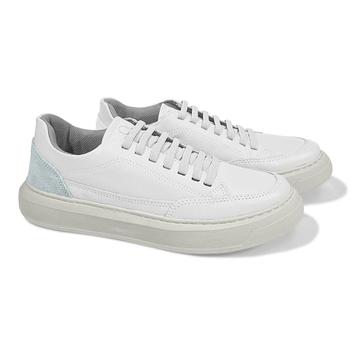 Tênis Em Couro Com Elástico Casual Conforto Ogochi - Tênis Masculino ...