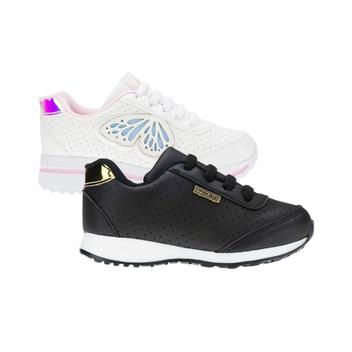 Tenis Feminino Infantil Escolar - KIT 2 PARES Tam 24 ao 34 - sapatinhos ...