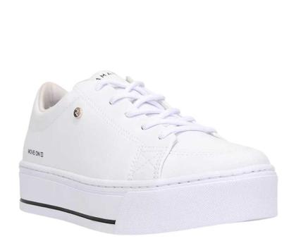 Tênis Feminino Ramarim Casual Plataforrma Branco 23-79123 - Tênis ...