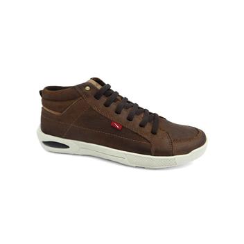 Tenis Ferracini Casual Couro Pulse 2264A Chocolate - Outros Moda e ...