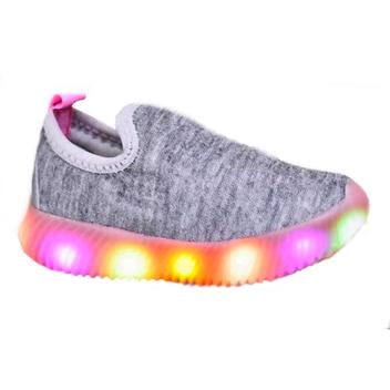 Tênis Infantil De Menina Bebe Batatinha 167 Com Luzinha - Sapatilha ...