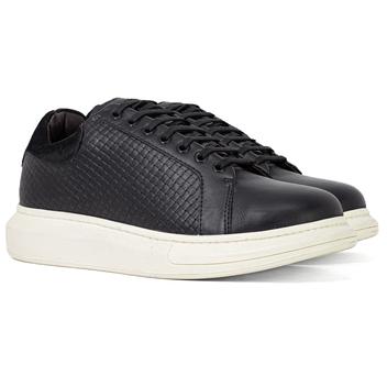 Tênis Masculino Ferracini 24h Impulse Couro Tressê Conforto Cadarço ...