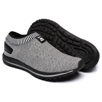 Tênis Masculino Meia Sem Cadarço Calce Fácil Macio - NID FEET - Tênis ...