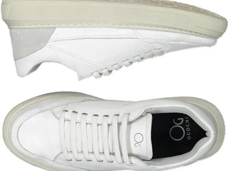 Tênis Ogochi em Couro com Elástico Branco - Tênis Masculino - Magazine ...