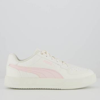 Tênis Puma Caven 2.0 BDP Feminino Branco e Rosa - Tênis Esportivo ...