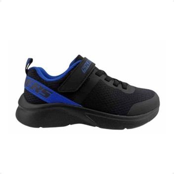 Tênis Running Infantil Skechers Microspec Preto - Tênis Esportivo ...