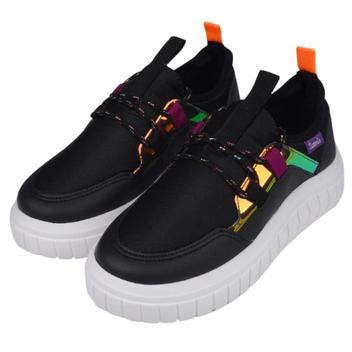 Tênis Tweenie Gloss Holográfico Preto Pampili (PA232.562003) - Tênis ...