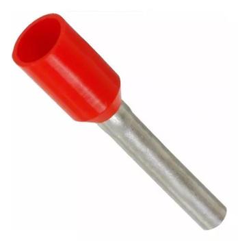 Terminal Tubular Ilhós Pré Isolados De 1mm Vm - 100pçs Full - intelli ...