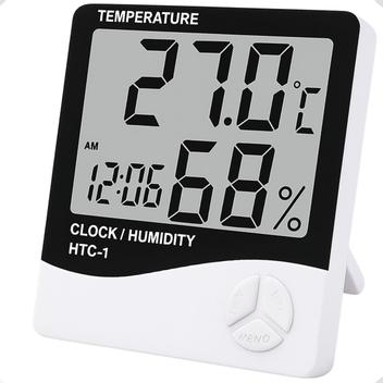Termo Higrômetro Digital Profissional para Monitoramento Climático ...