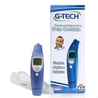Termômetro Digital Sem Contato G-Tech Azul e Branco THGTSC1 ...