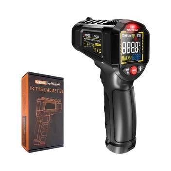 Termômetro Infravermelho Industrial Inteligente ANENG TH203 -50 a 600 ...