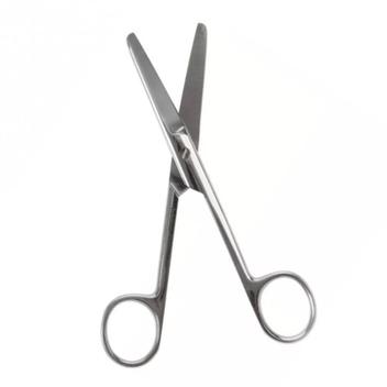 Tesoura Aço 15 Cm Reta Romba/Romba Premium ABC - Tesoura Cirúrgica ...