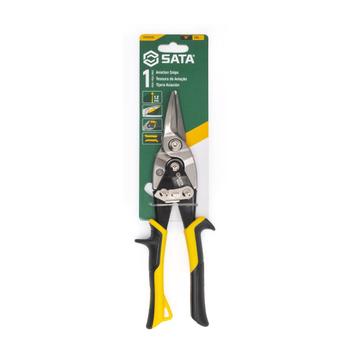 Tesoura Aviação Corte Reto 10" SATA ST93103G - Tesoura para Chapa ...