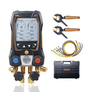 Testo 557s Manifold Digital 4 Vias Bluetooth Com 4 Mangueiras 2 sondas ...
