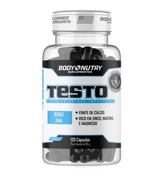 Testo Body Nutry 120 cápsulas Suplemento Natural com Zinco, Magnésio ...