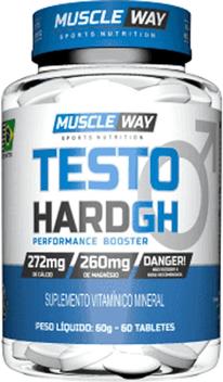 Testo Hardgh 60 caps Muscle Way - Kit de Suplementos - Magazine Luiza