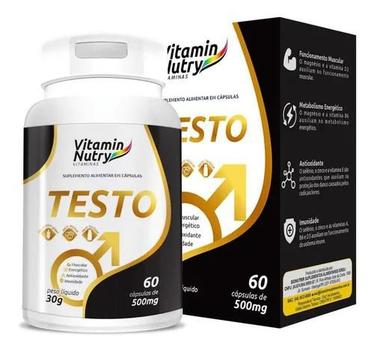 Testo Vitamin Nutry 60 Cápsulas - Bionutrir - MedinFarm - Fitoterápicos ...
