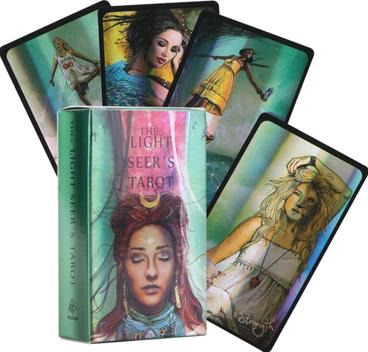 The Light Seer's Tarot Deck Holográfico Tarô Videntes Da Luz Baralho de ...