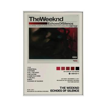 the Weeknd Star Hip Hop Álbum De Música Tela Arte De Parede Decoração ...