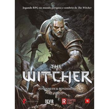 The Witcher - RPG - Capa Dura Edição de Luxo - Devir - Revista HQ ...