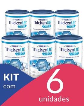 Thicken Up Clear 125g - Kit com 6 unidades - Nestlé Health Science ...