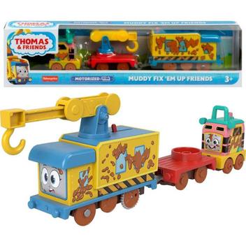 Thomas e Seus Amigos Trem Motorizado MUDDY FIX EM UP friends - MATTEL ...