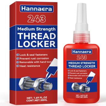 Threadlocker Hannaera 243 Blue de média resistência 50mL - CC Cream ...