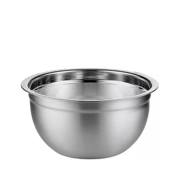 Tigela Bowl Aço Inox 22 cm Fundo Multiuso Profissional - Nicobem ...