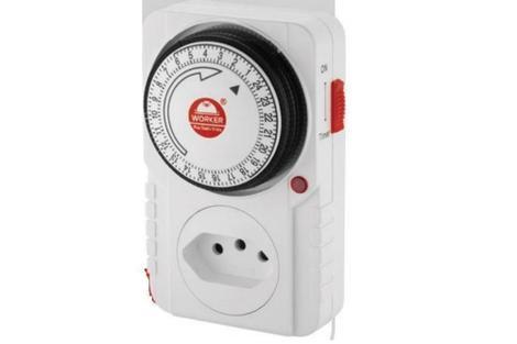 Timer analógico 15-15 minutos bivolt - Worker - Timer de Cozinha ...