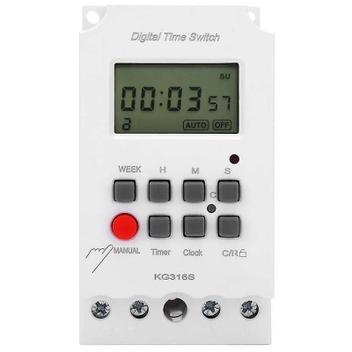 Timer Digital LCD Microcomputador - Controle de Tempo por Segundo - Temporizador de Tomada ...