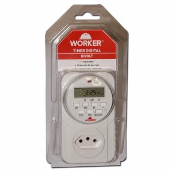 Timer Digital Worker Voltagem: 127V (220V) - Plugs e Adaptadores ...